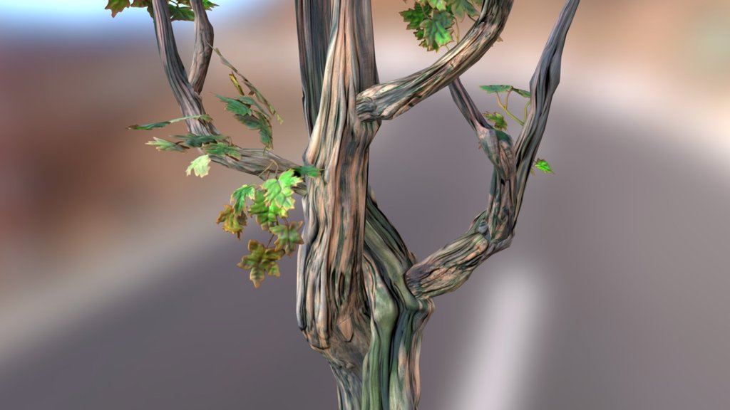 Fairy Tree. Maple. - 3D model by Esk [dab8aae] - Sketchfab
