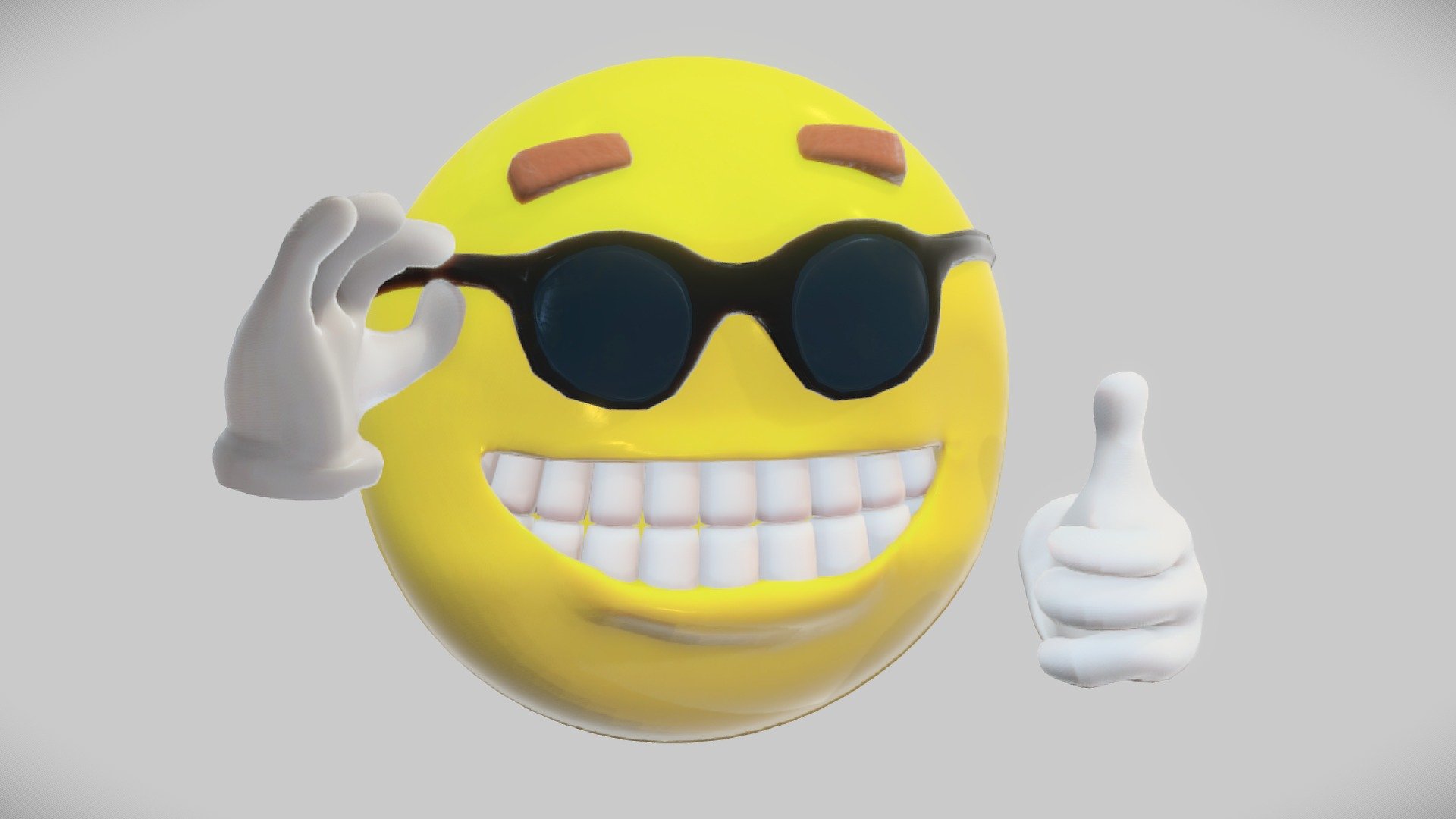 Thumbs Up - 3D model by Duznot (@duz_vr) [dab9f07] - Sketchfab