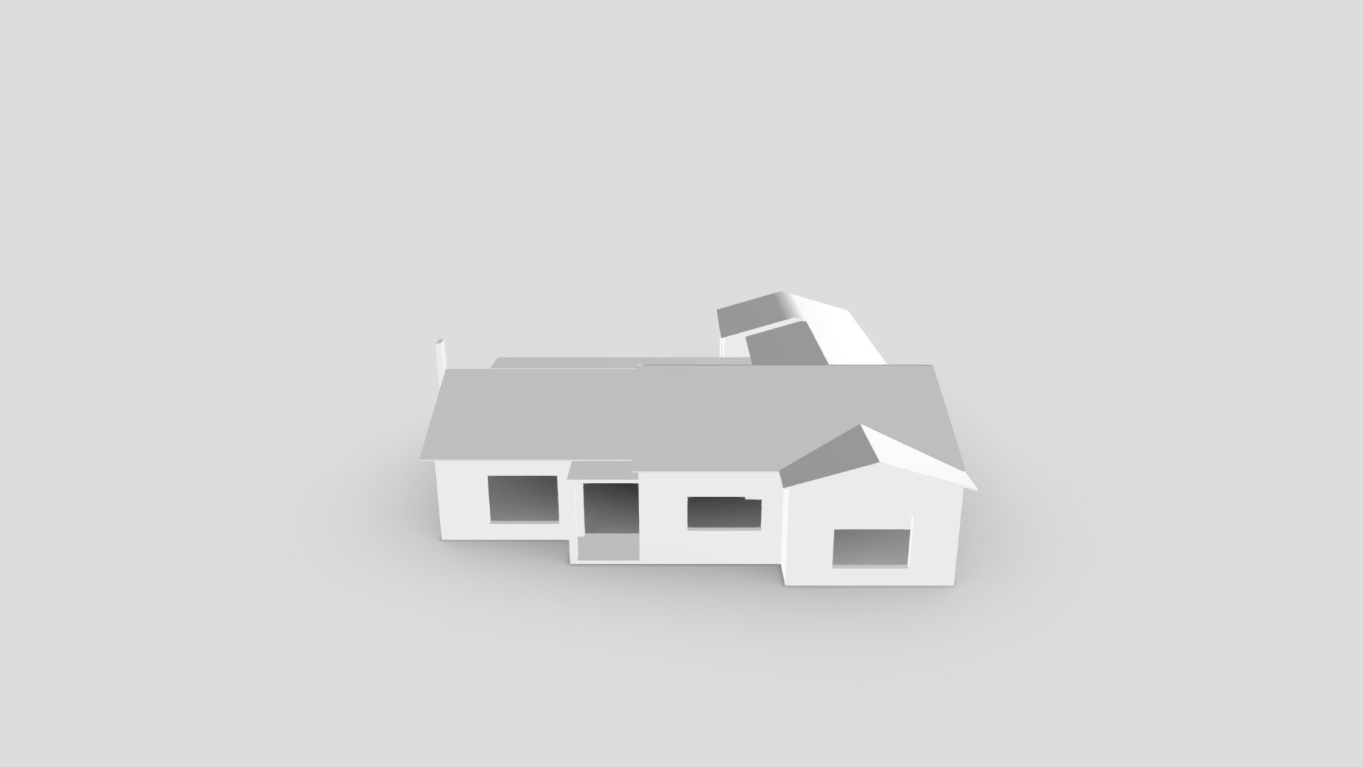 Maqueta digital Casa Cesar Salomone - 3D model by Inés Sánchez de Vera ...