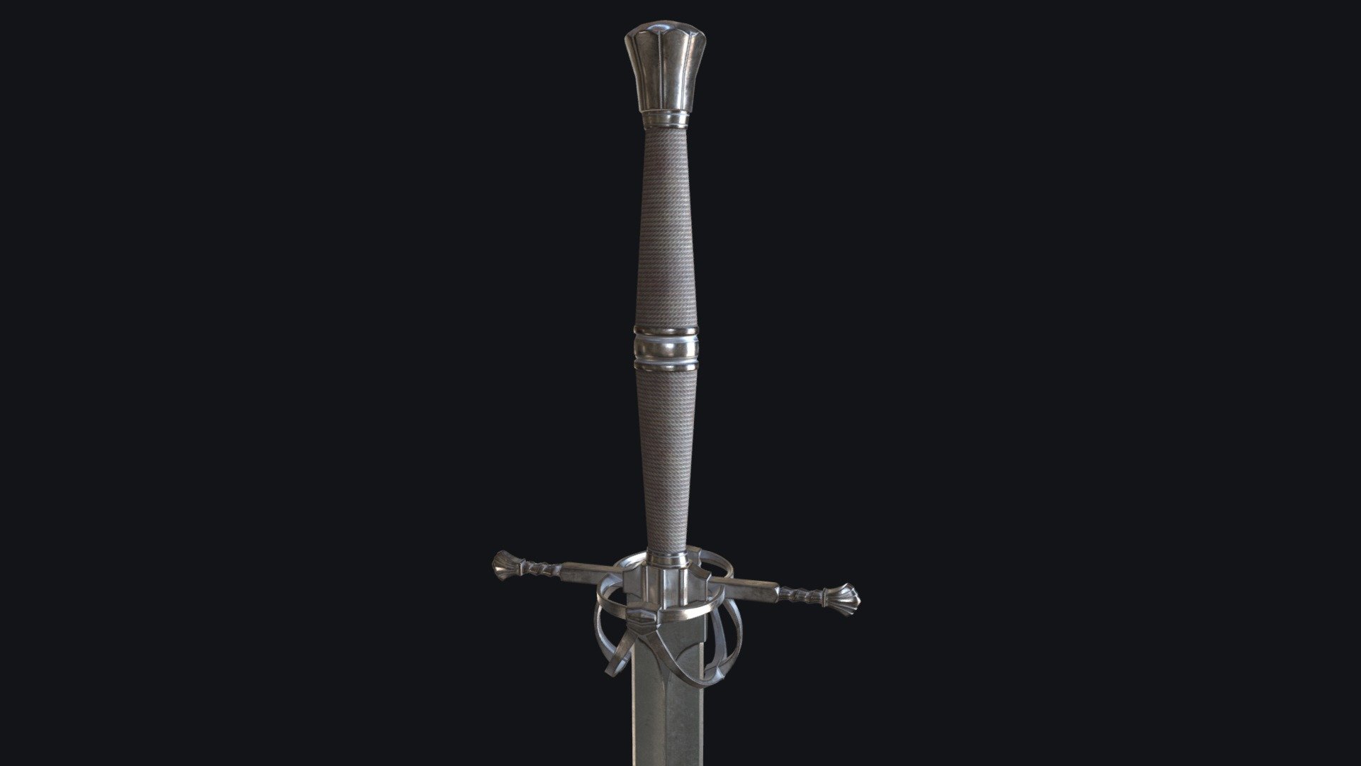 Two Handed Sword - 3D model by Alexander Gushchin (@apg.suny) [dabaca8 ...