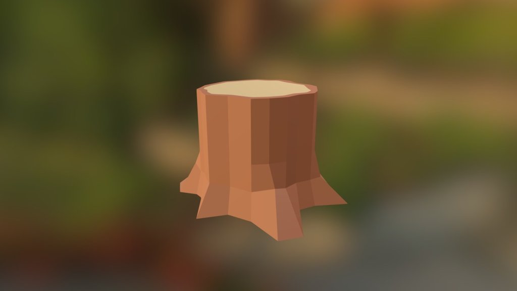 Stump - 3D model by Eric Fan (@ericfan1992) [dabba4d] - Sketchfab