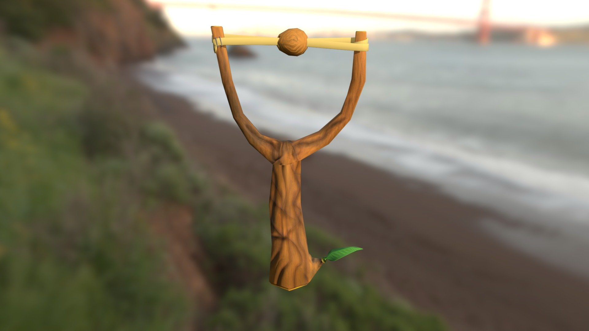Wooden Slingshot - 3D model by MaGeApophis (@mattgen) [dabc106] - Sketchfab