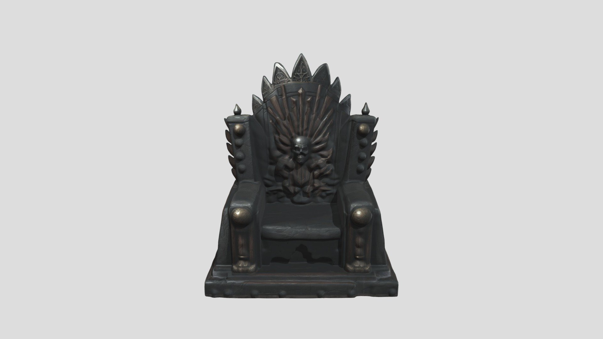 king's throne - 3D model by mehrannozohour(Arom) (@mehrannozohour ...