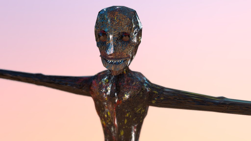 Bipedal- Ash Creature - 3D model by jonhaas [dabc534] - Sketchfab