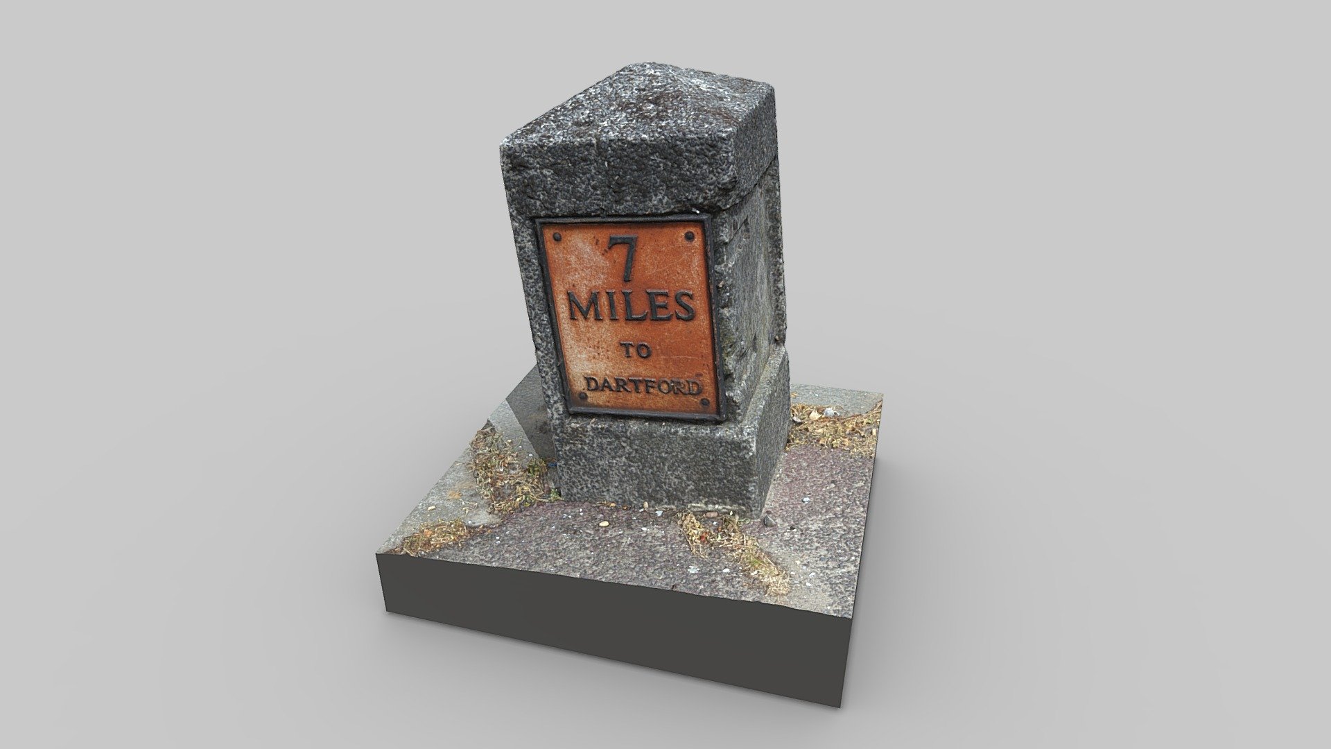 Shooters Hill Milestone - Download Free 3D model by artfletch [dabd298 ...