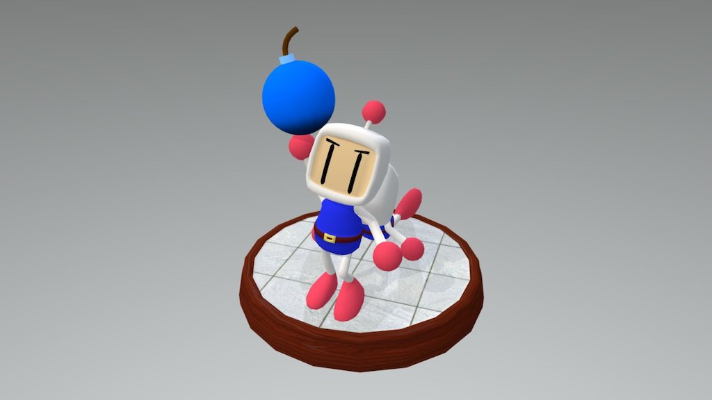 Bomberman - 3D model by hellwilliam [dabf7d0] - Sketchfab