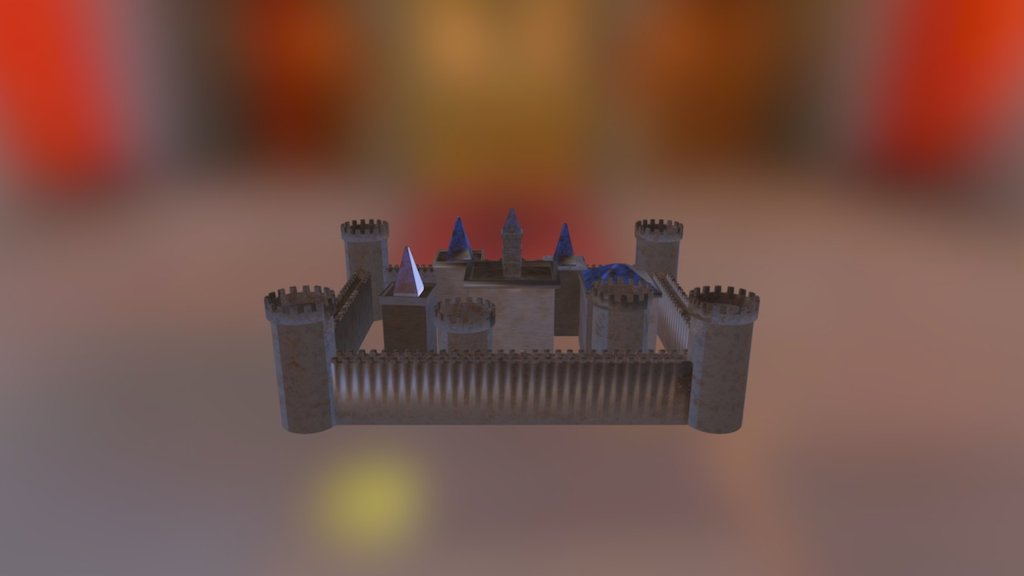 Game Castle - Download Free 3D model by Brandon Funk (@texasfunk101 ...