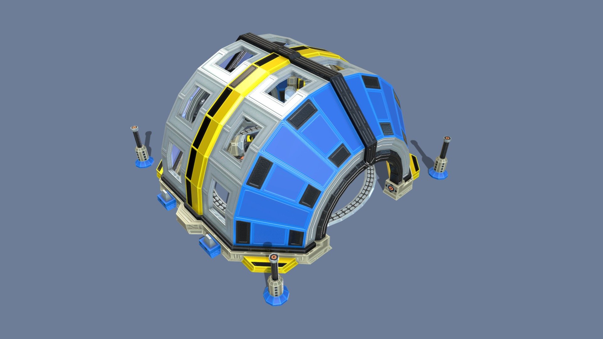 TAP: Bow Experimental Gantry - 3D model by Miguel Beckers (@miguelbeckers) [dac2078] - Sketchfab