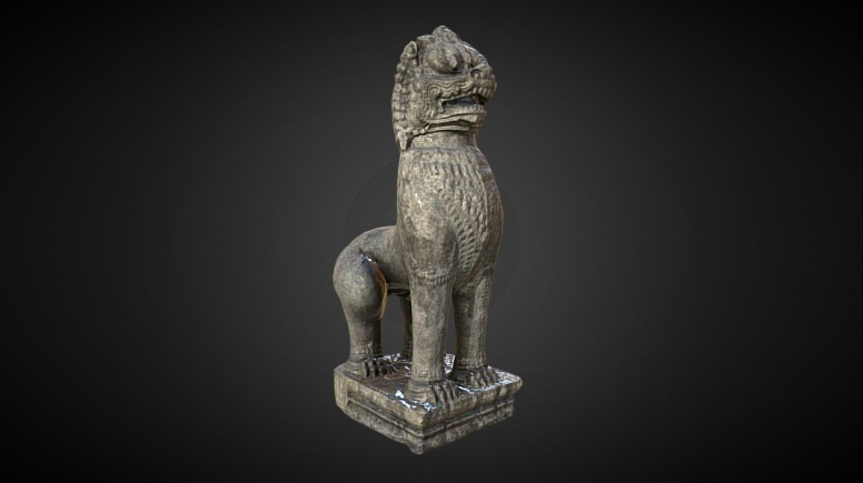 Temple Guardian - Download Free 3D model by Francesco Coldesina ...