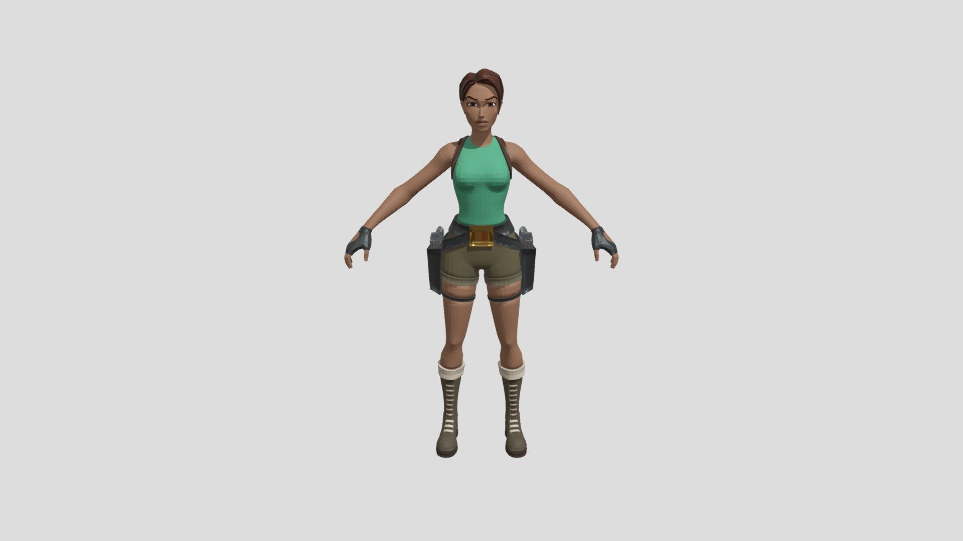 Lara Croft (Throwback) - Download Free 3D model by TheSitthikorn ...