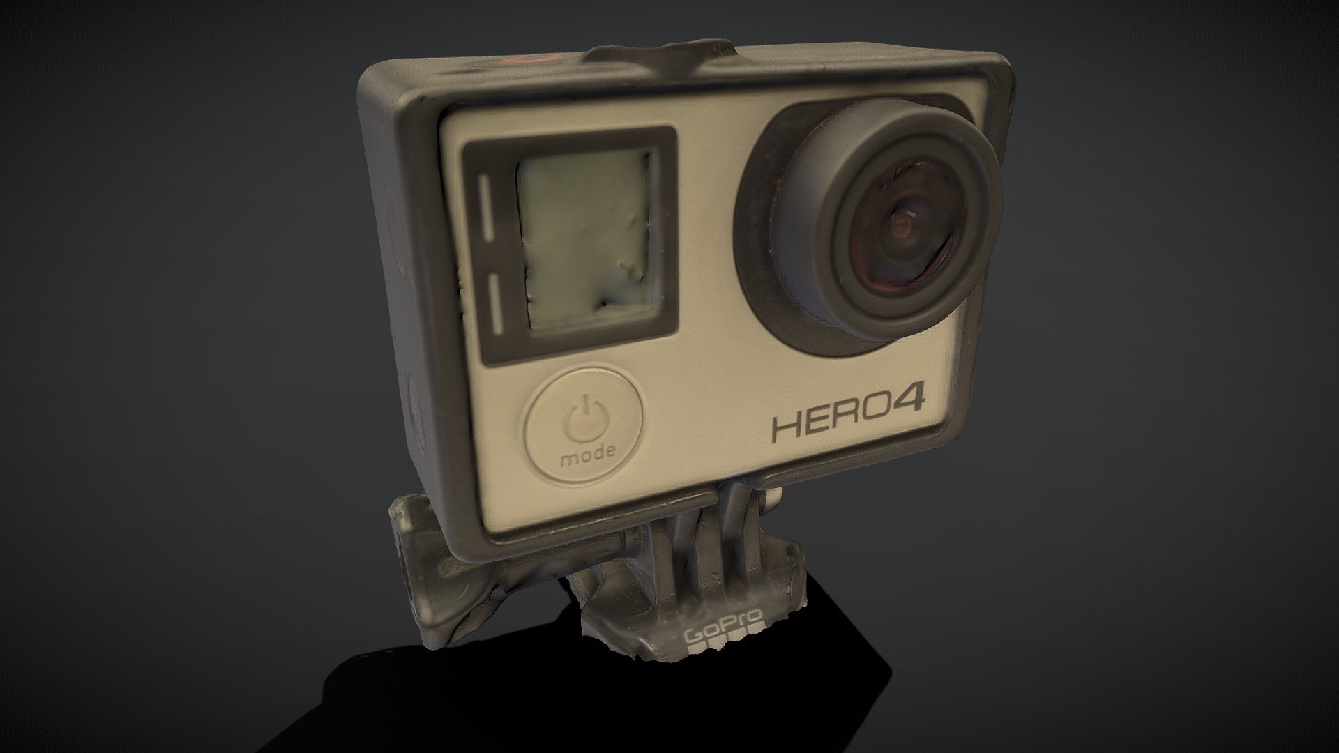 GoPro Hero 4 Silver - Download Free 3D model by johnnokomis [dac3ee2 ...