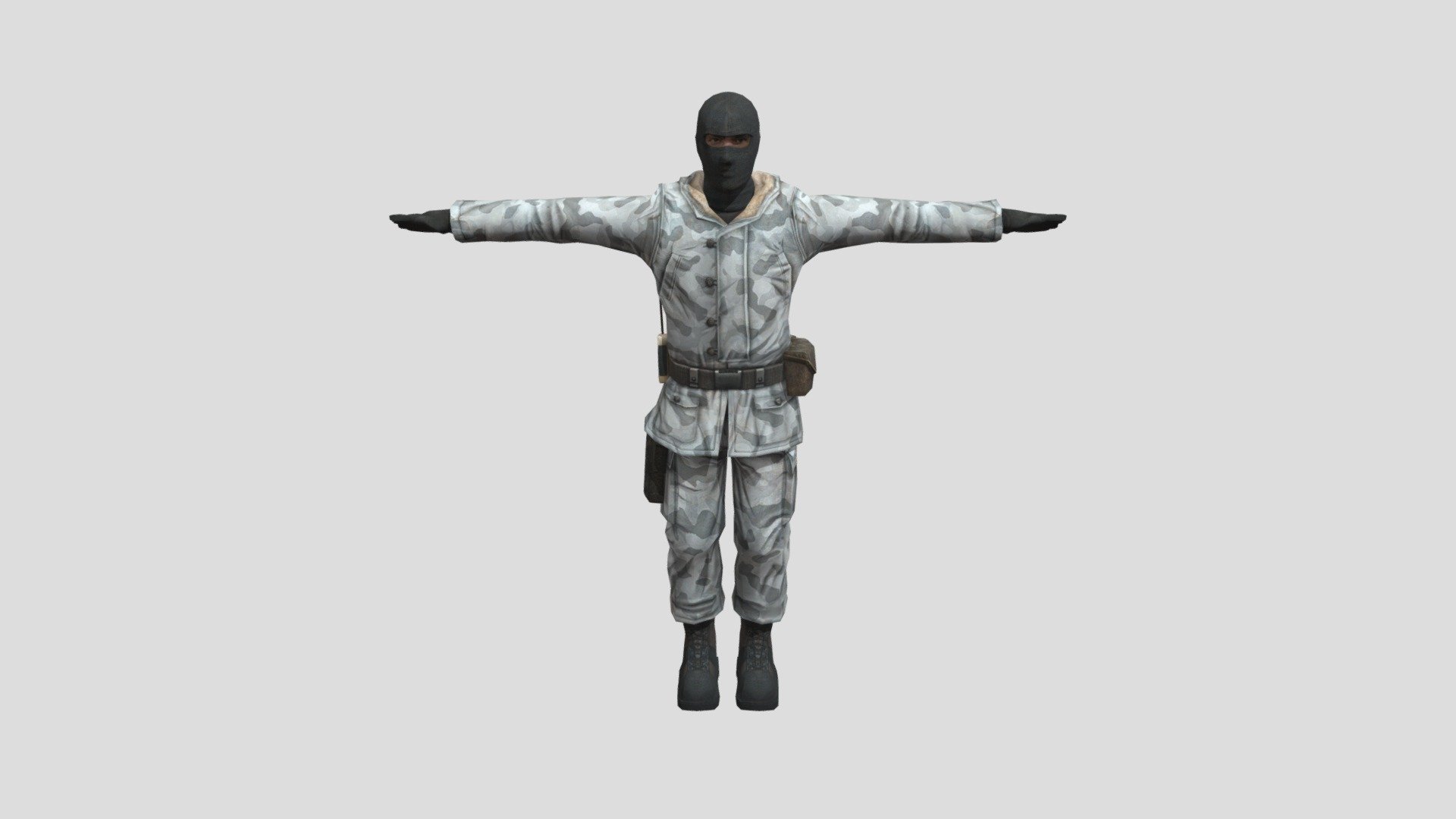 Terrorist 1 Rig - Download Free 3D model by fake gman (@tricky_modeler ...