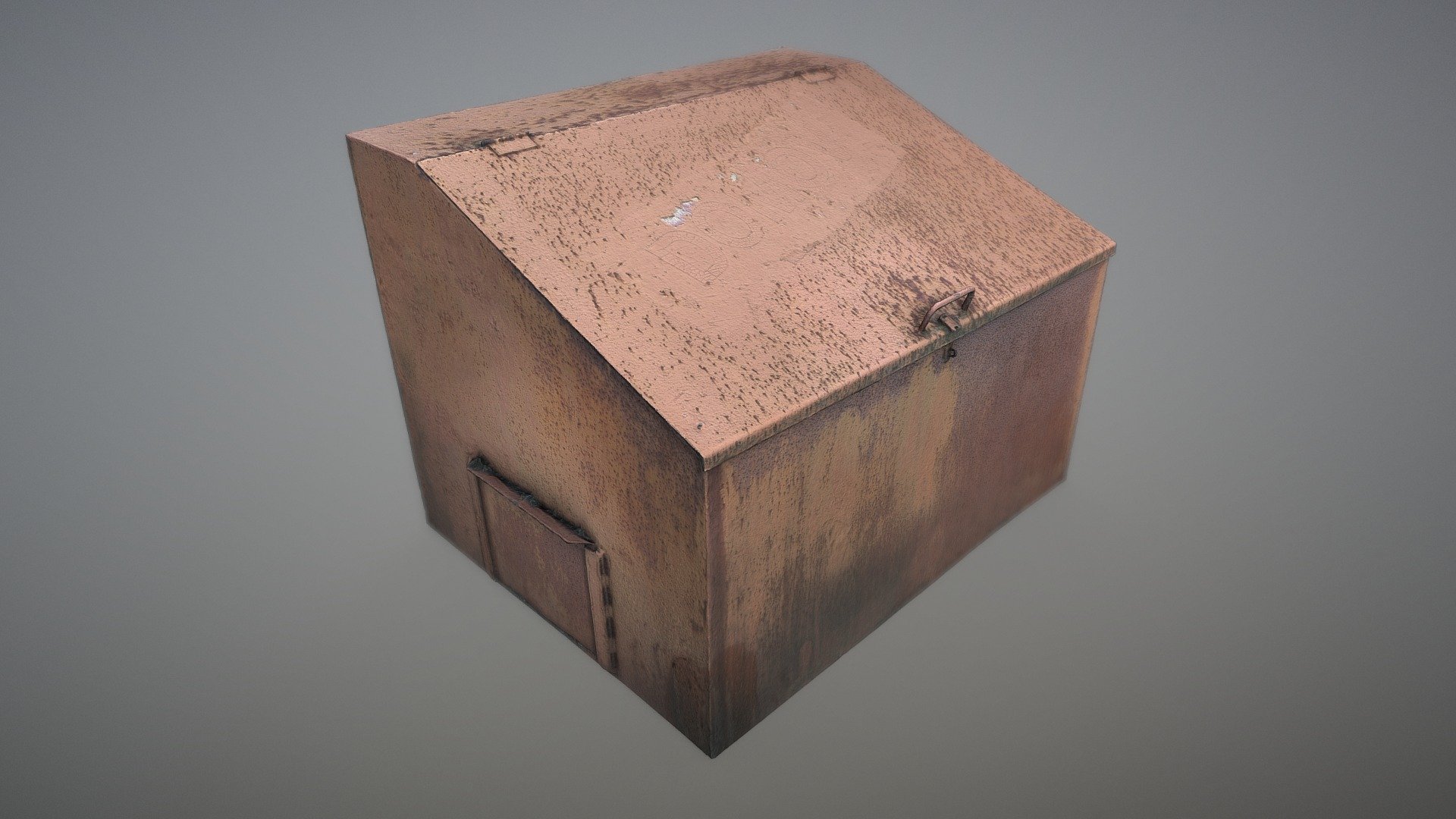 Street metal box - Download Free 3D model by 3dhdscan [dac8e74] - Sketchfab