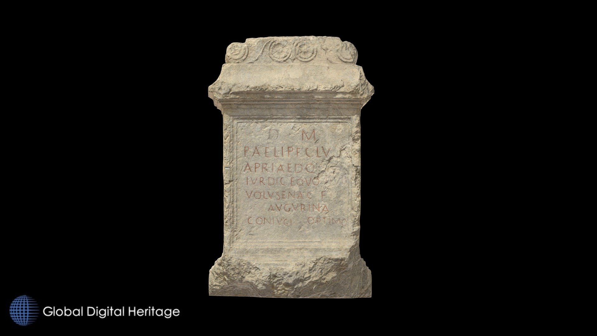 Funerary Memorial Altar in Travertine Stone - Download Free 3D model by ...