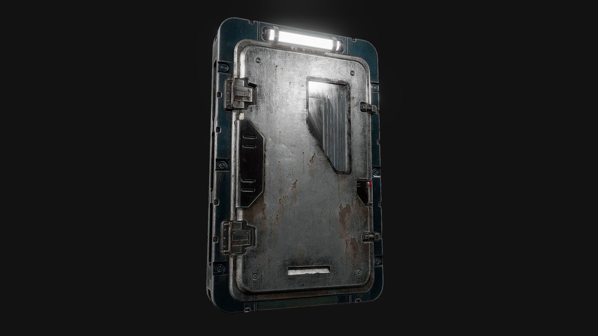 Sci-fi Door - low poly - Buy Royalty Free 3D model by RaynaudL (@fts ...