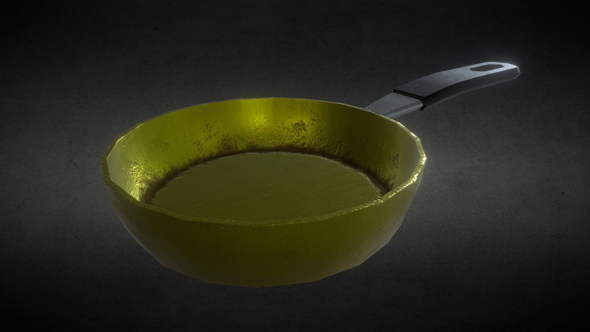 Frying Pan - 3D model by AdamJC [dacaeef] - Sketchfab
