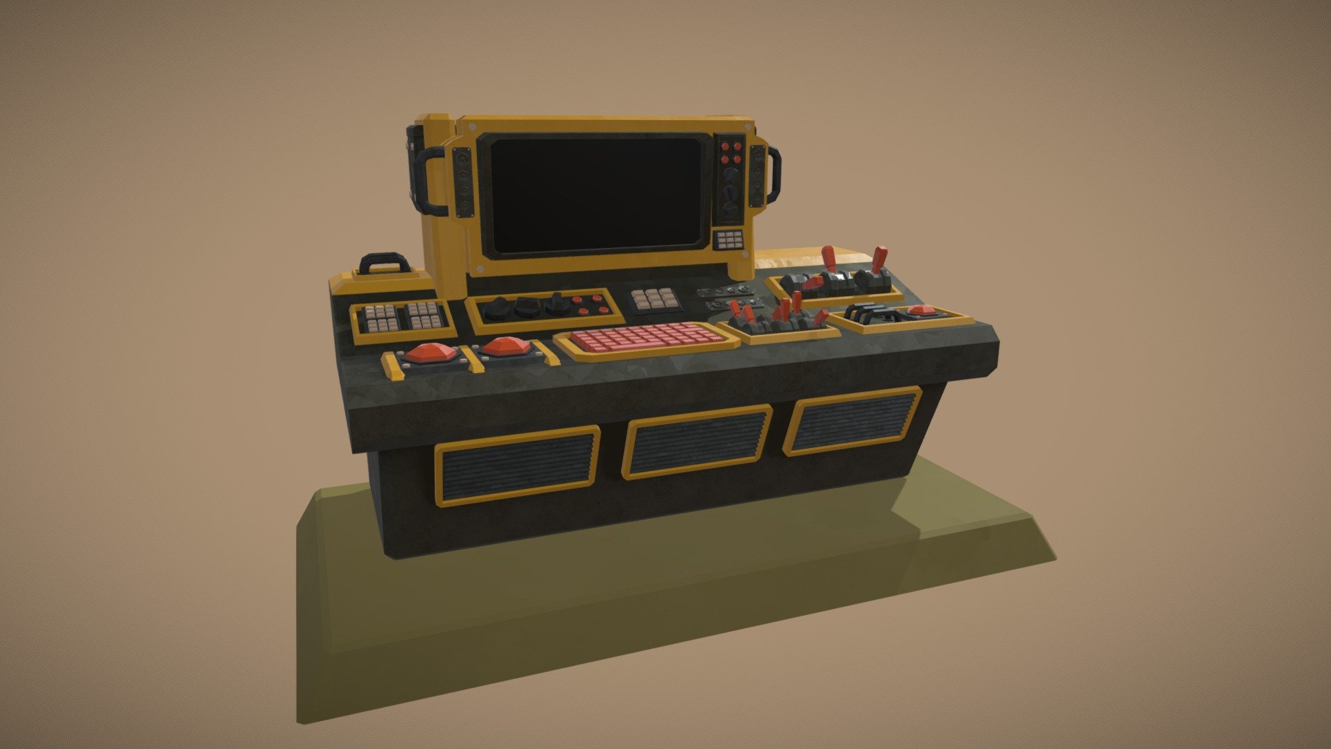 DRG Console - 3D model by Finnhafi [dacaf86] - Sketchfab
