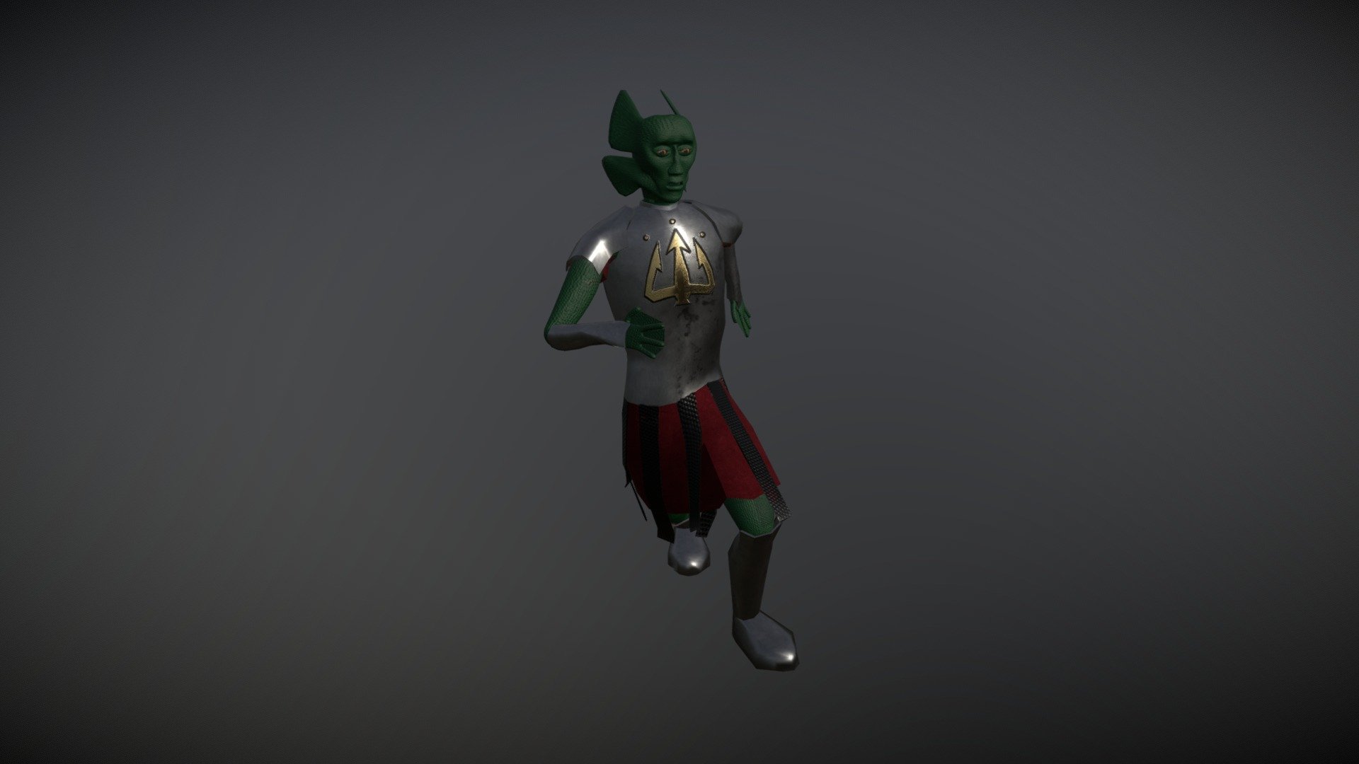 Finlay The Fishman - 3D model by Jimseppy [dacde9d] - Sketchfab