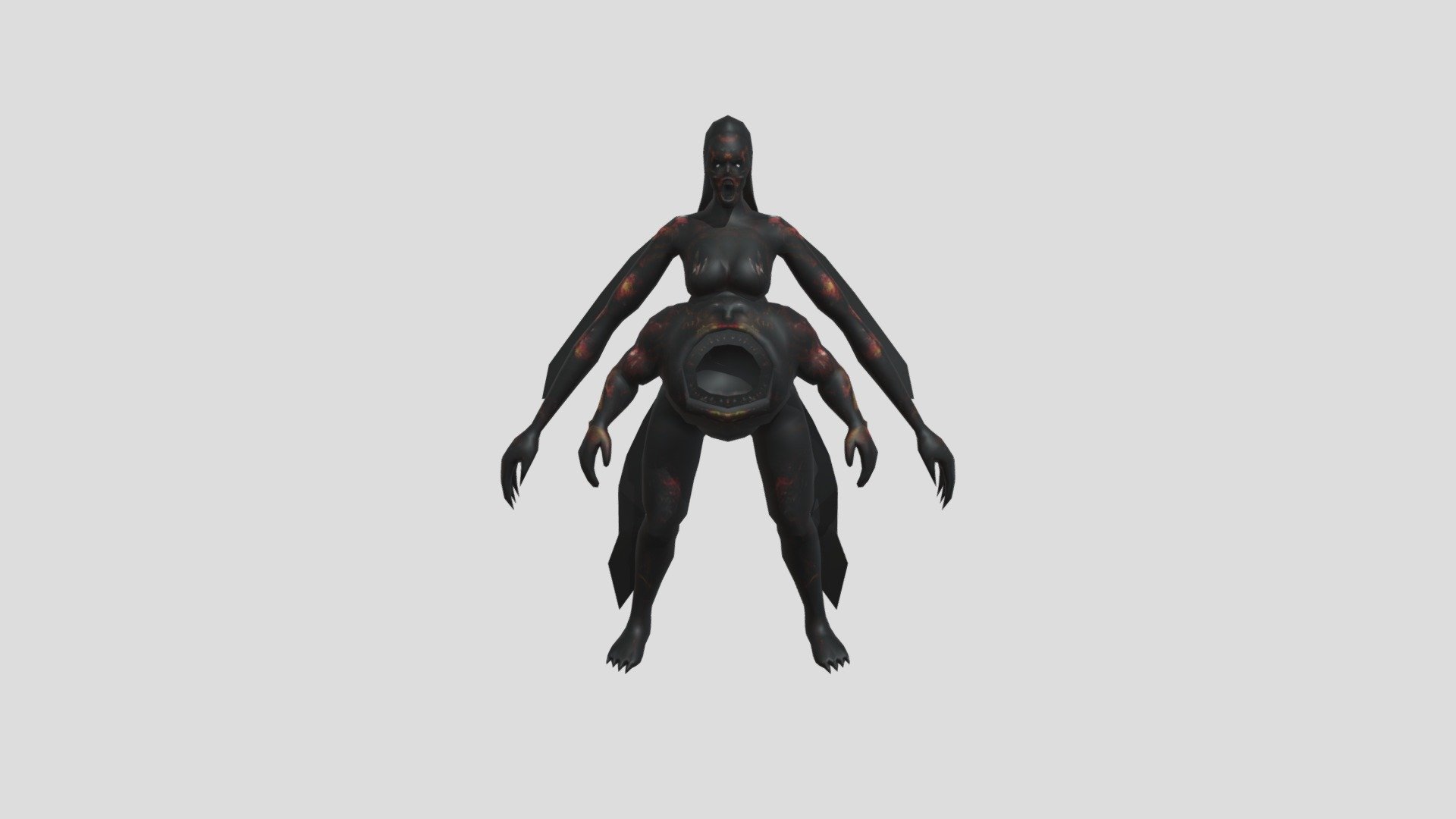Dead frontier Boss mother charred - Download Free 3D model by ...