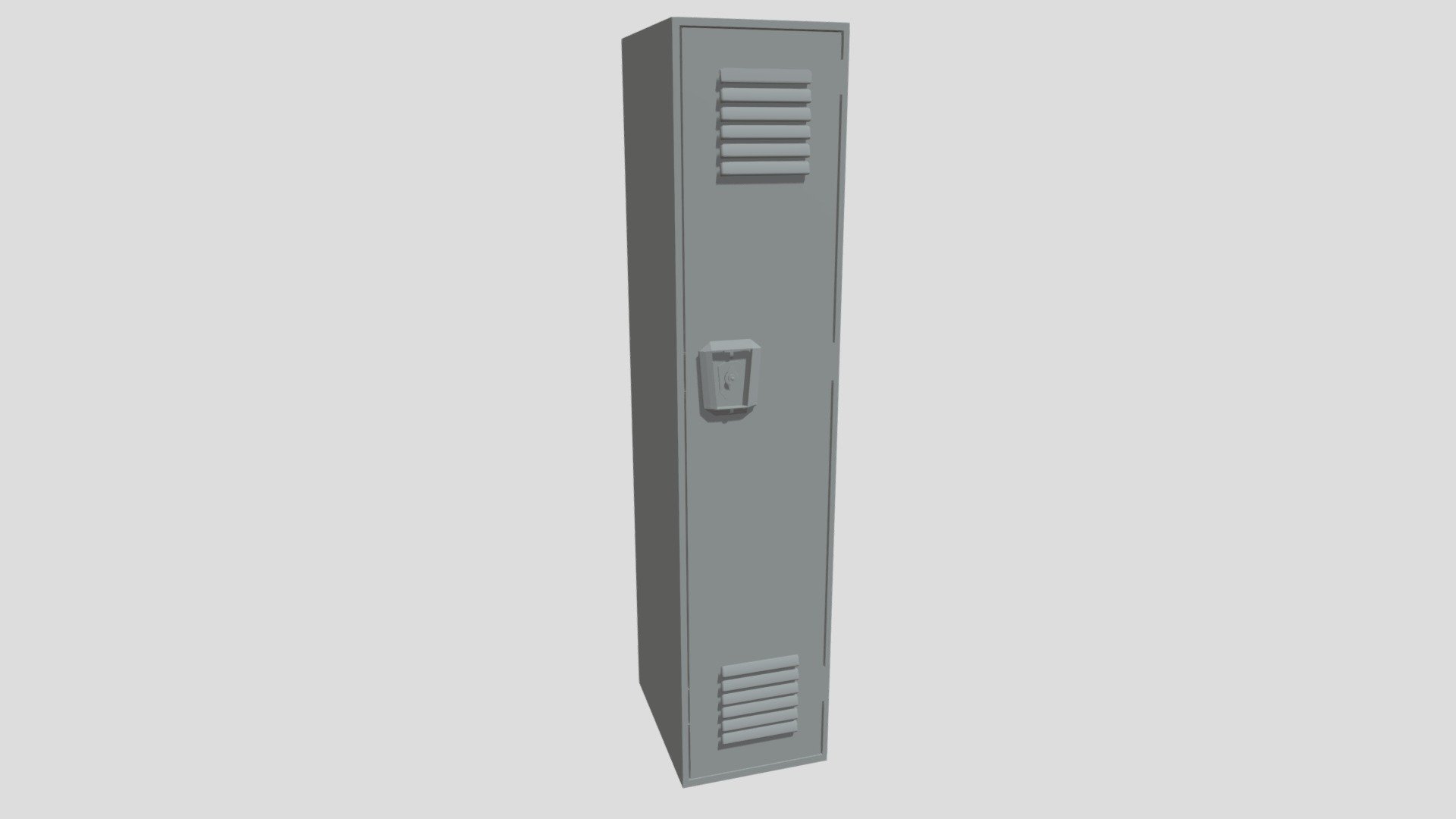 Locker - 3D model by Unrealer [dacfb82] - Sketchfab