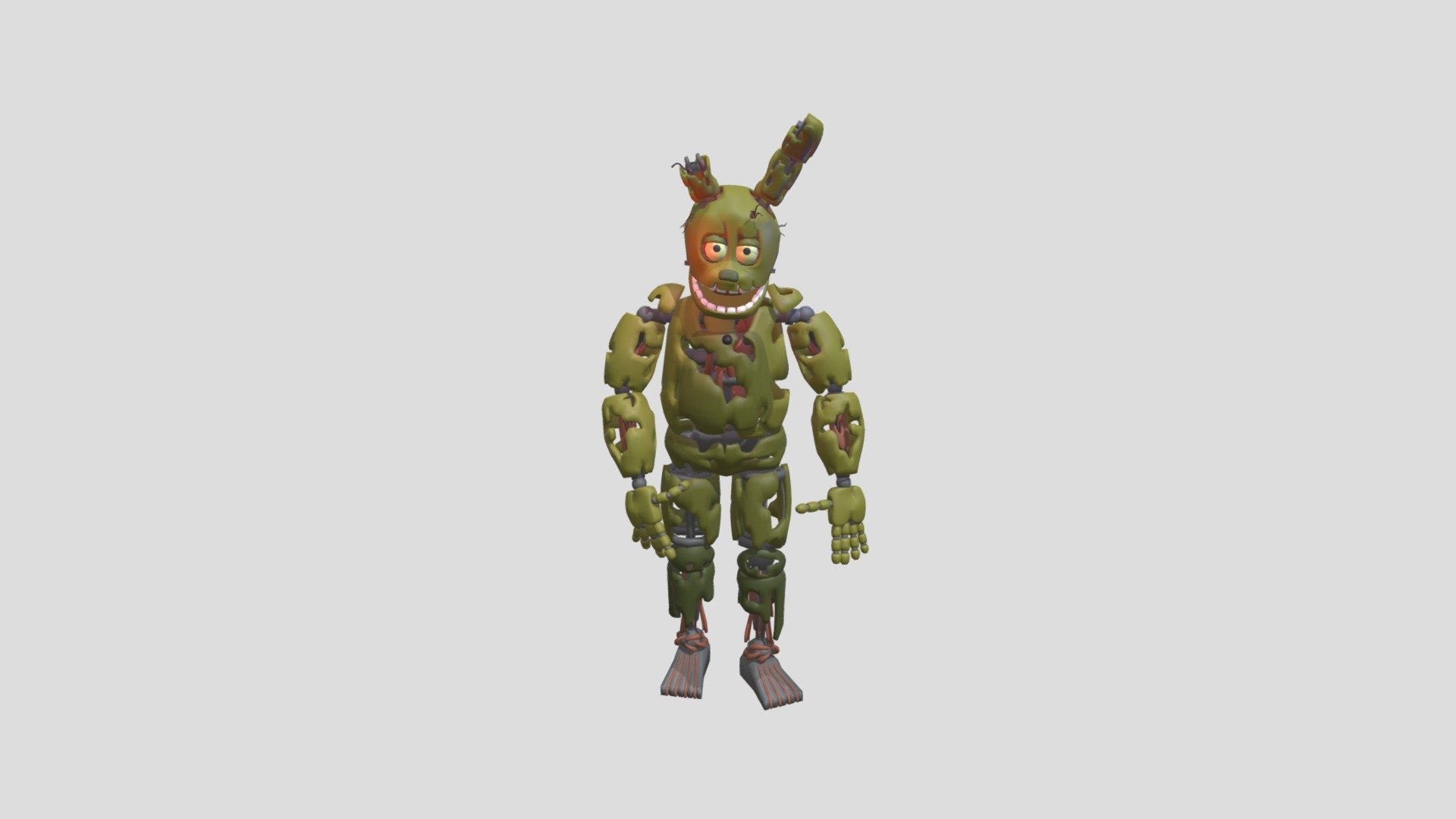 Springtrap - Download Free 3D model by Tankman (@emirtaha) [dad3251 ...