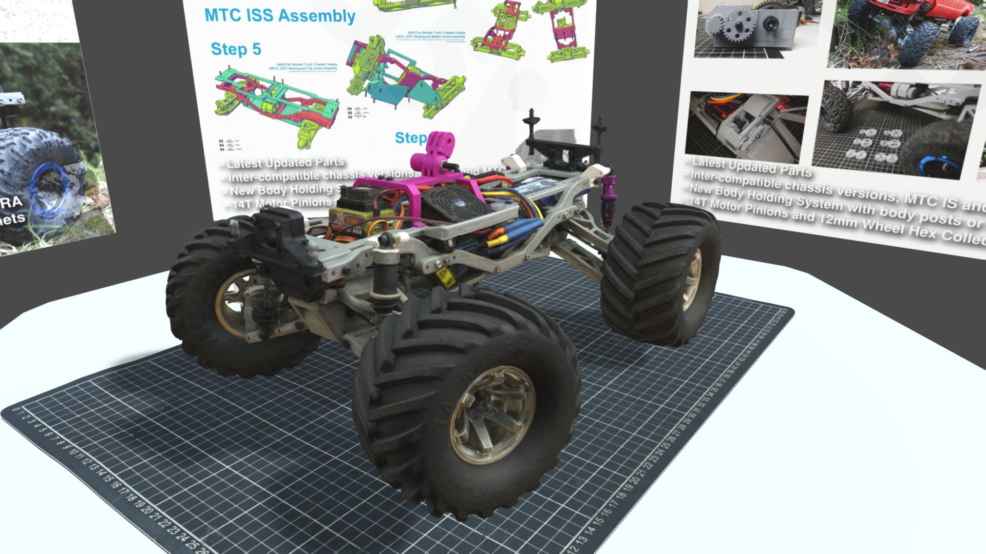 MyRCCar MTC Total Combo 1/10 RC Off-Road Chassis - Buy Royalty Free 3D ...