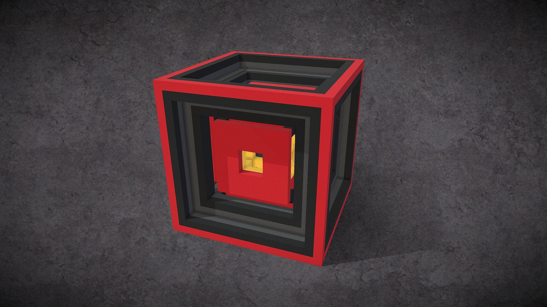 R Voxel Block - By Velivian Fesothe - 3D model by Velivian Fesothe ...