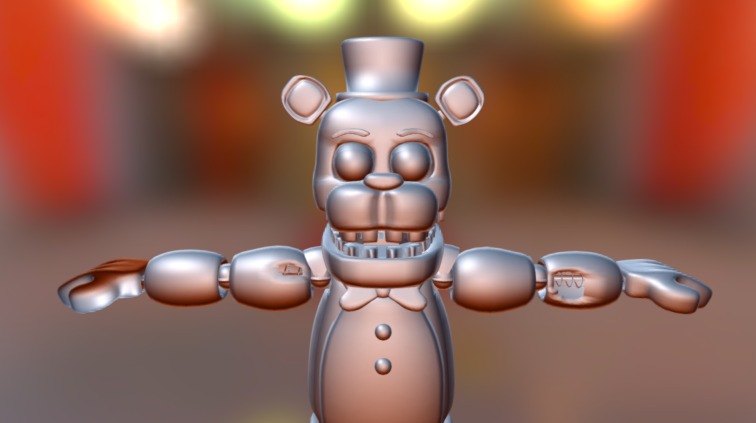 Old Freddy - 3D model by a1234agamer (@rodrigo12.-) [dad69f8] - Sketchfab