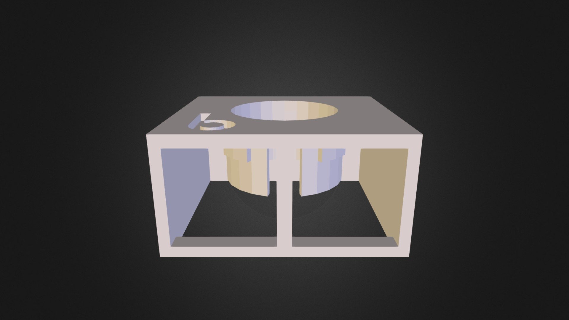 Ultrasonic Sensor Brick Mount - 3D model by 3dindustries [dad711b ...