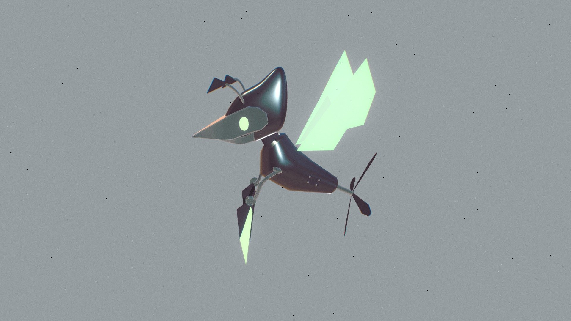 Bird Robot - 3D model by Max Willms (@MaxWillms) [dad7d2a] - Sketchfab