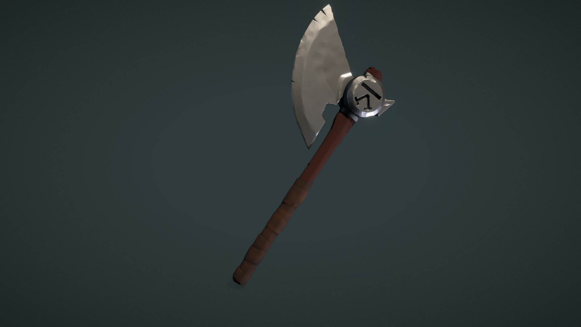 Digital Sculpting -- Asset 01 Battle Axe - 3D model by WouterDevos ...