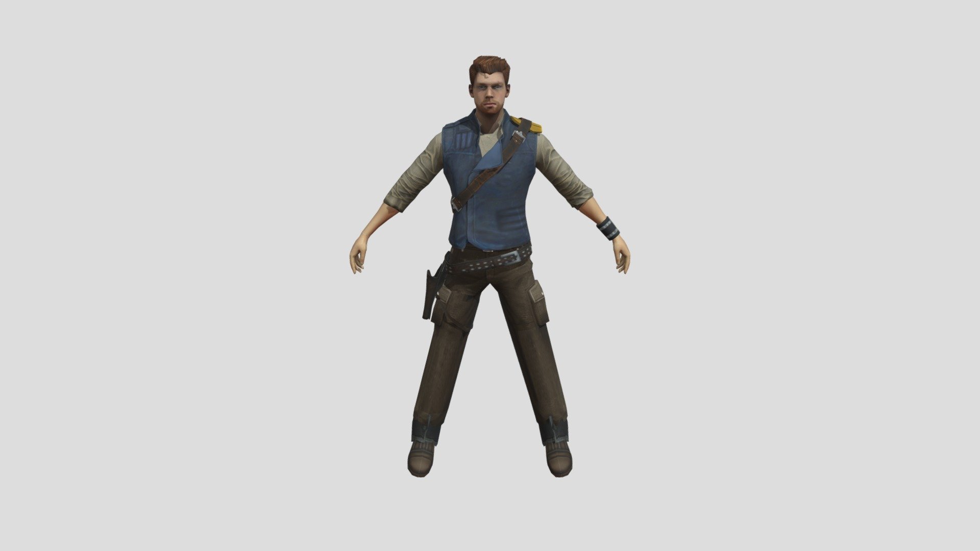 Cal Kestis Survivor jedi academy - Download Free 3D model by dj256 ...