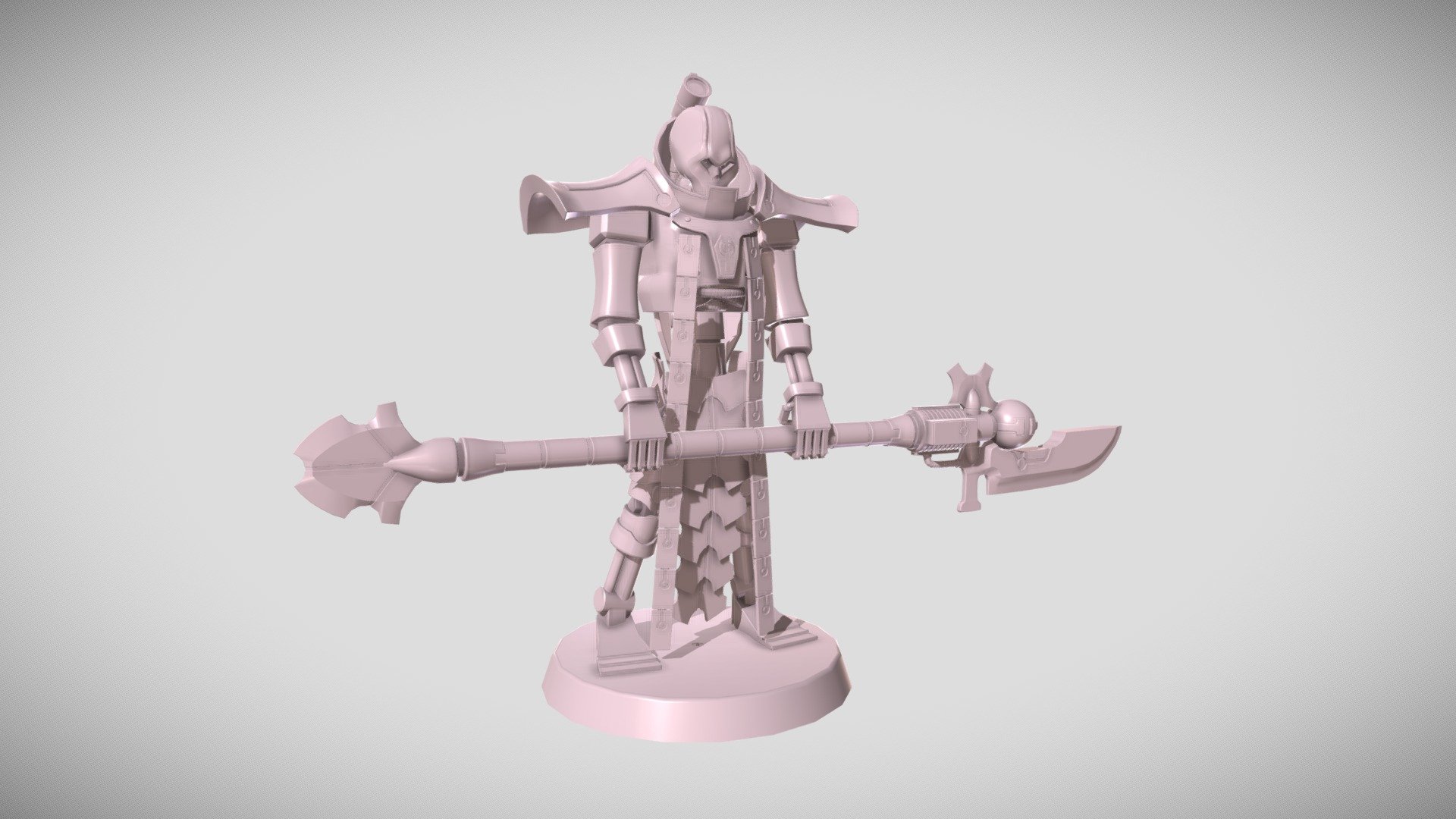 Vargard Obyron, Necron - 3D model by Mistorm [dadbd1c] - Sketchfab