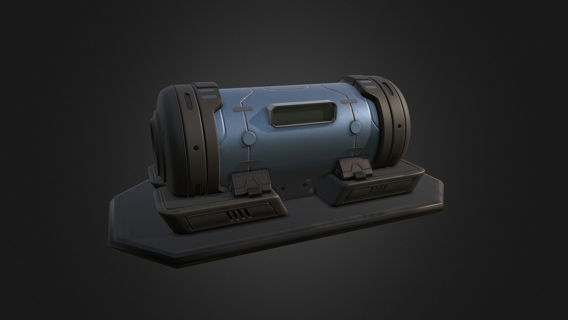 Scifi-Cyclinder Prop - 3D model by Abbas Chalni (@abbascahlni) [dadc23c ...