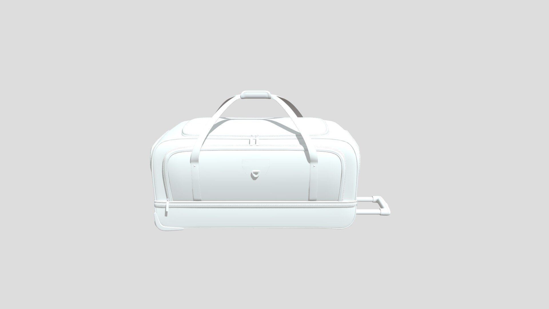 Heartbeat Wheeled Duffel Bag - Download Free 3D model by TaTa ...