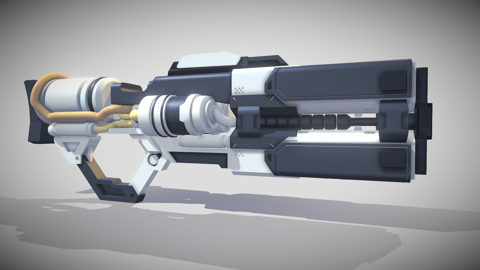 gun by tetra - Download Free 3D model by Tetra (@Tetraart) [dadd754 ...