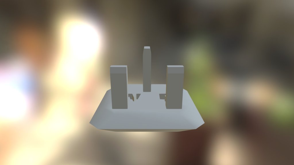 Uk Plug - 3D model by argonhin [dade2d7] - Sketchfab