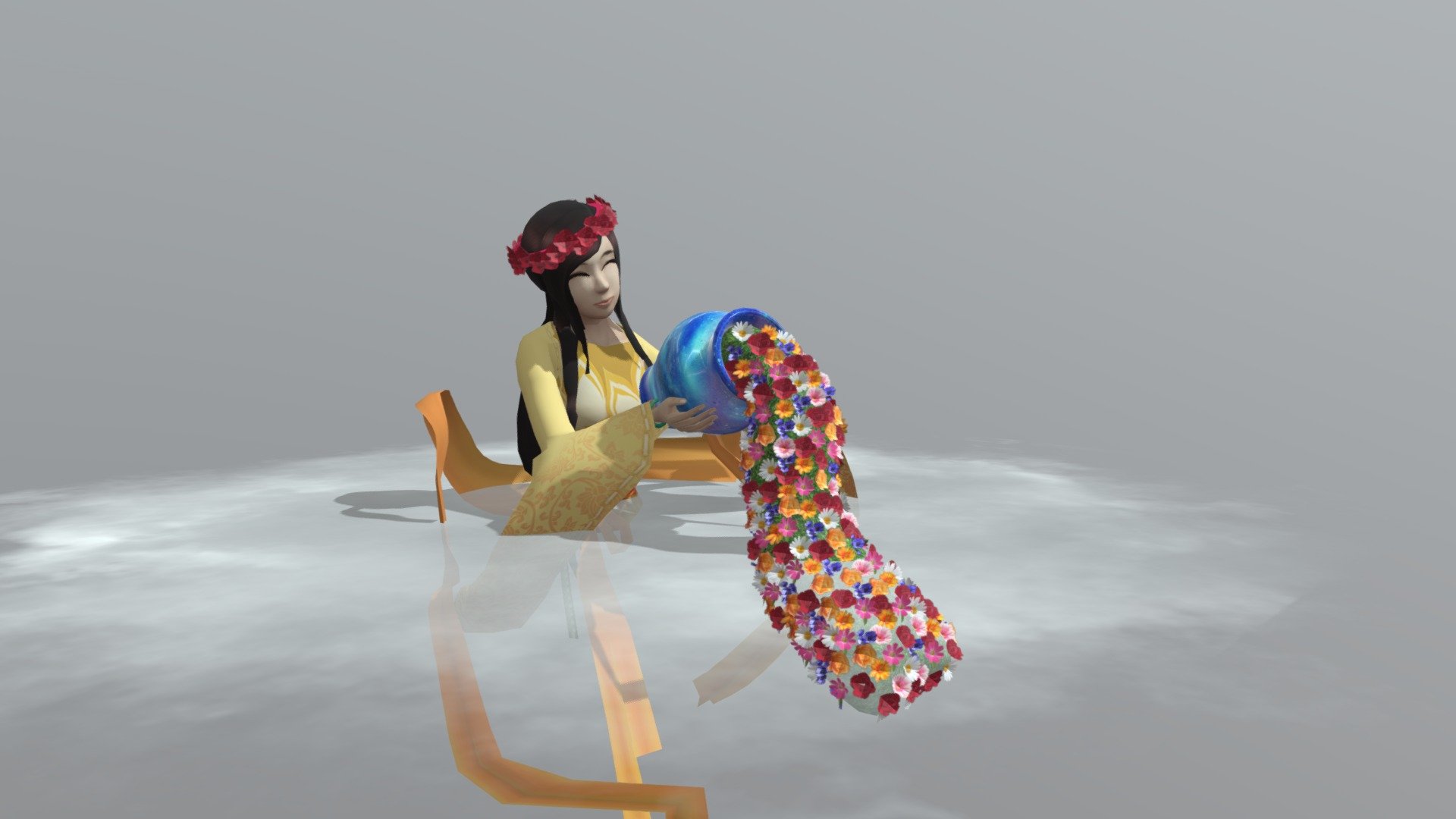 Nangtien Banthan - 3D model by toantute [dadead3] - Sketchfab