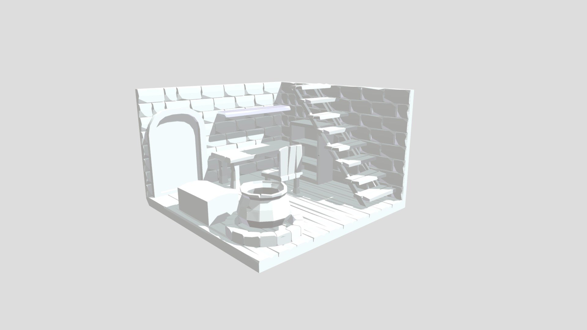 Cellar Room - 3D model by bsuer [dadeb09] - Sketchfab