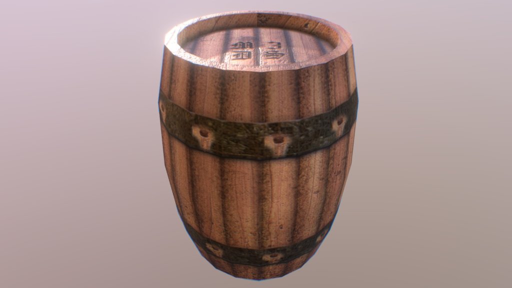 Barrel - Texture Learning - Download Free 3D model by Mateja Veljkovic ...