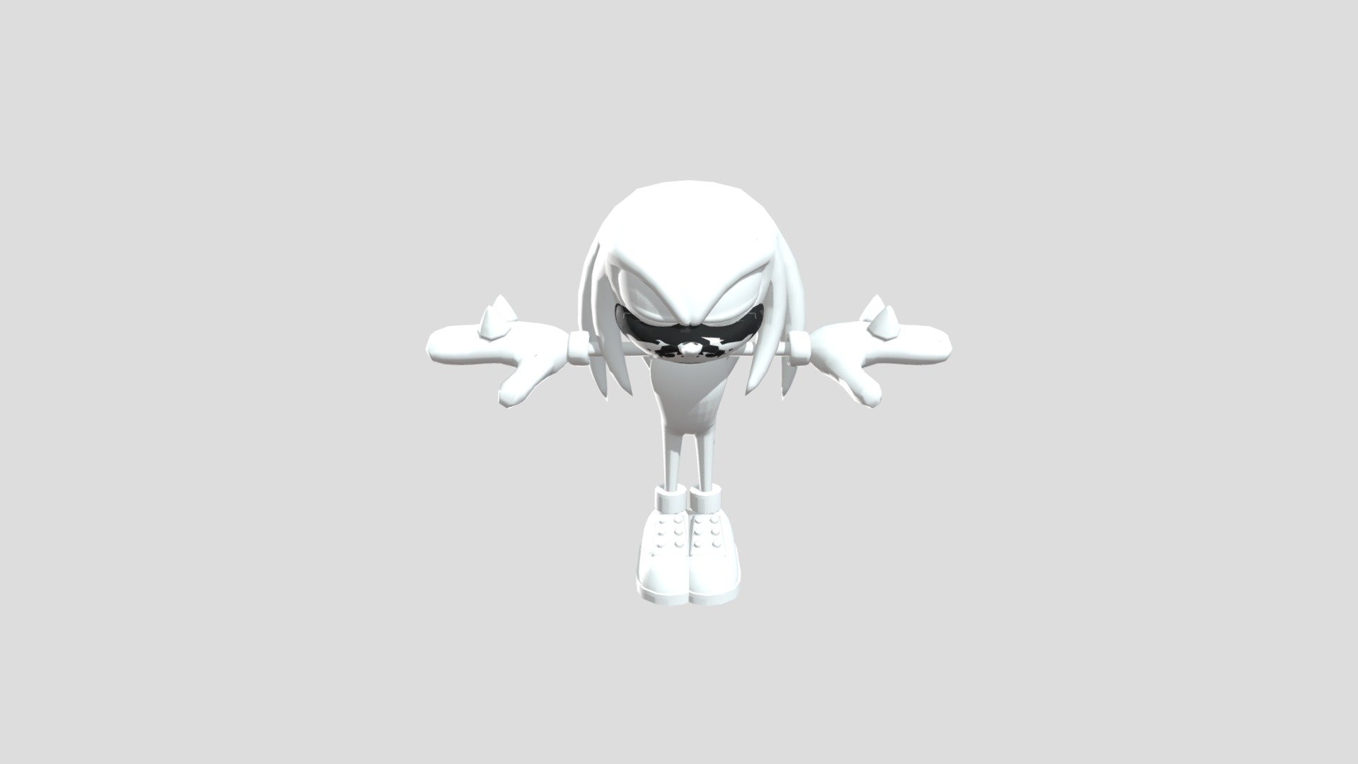 Knuckles - Download Free 3D model by Nezo paradise 2006 (@tiosoundwave ...