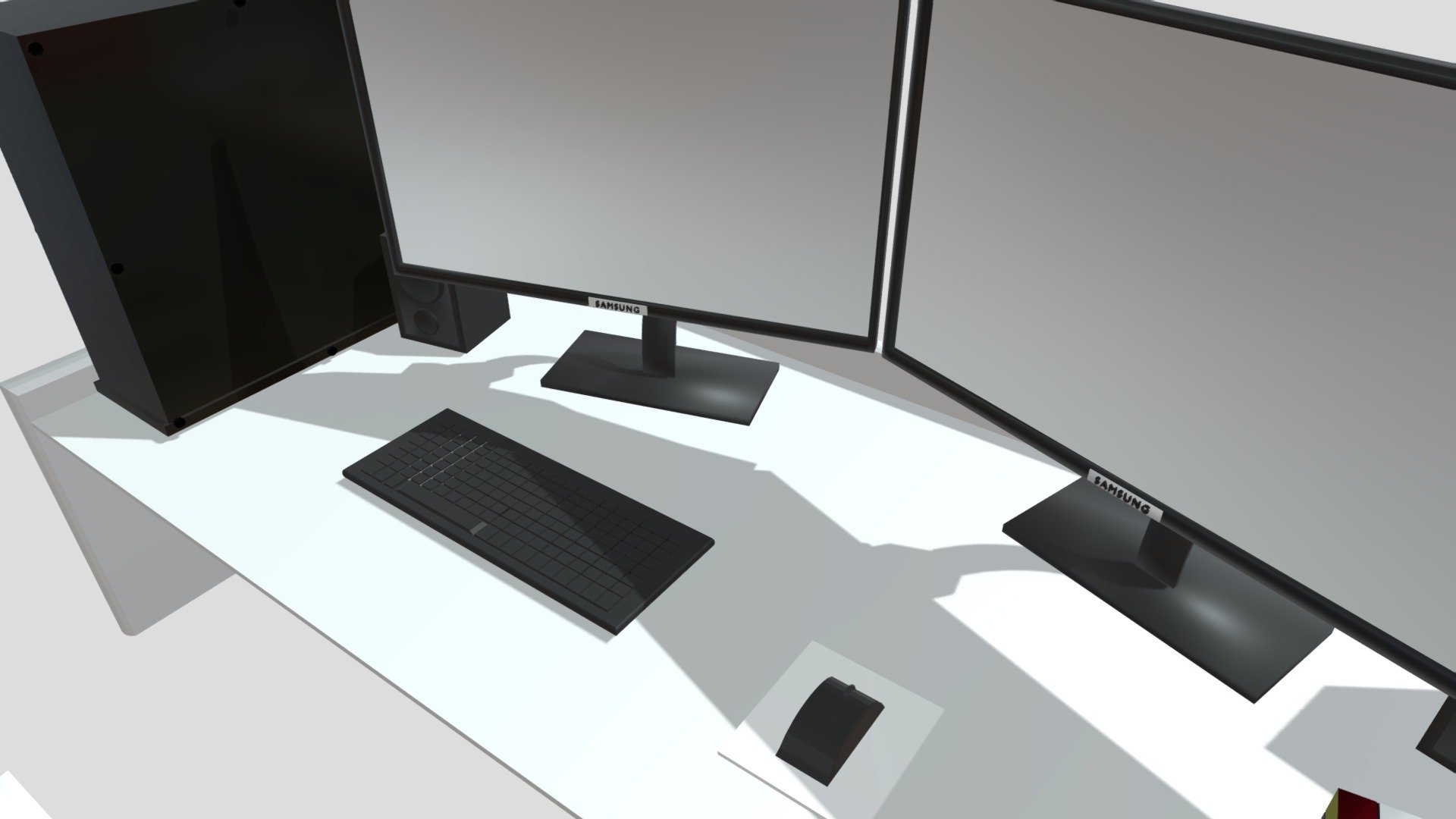 Pc Set up - 3D model by Mahedi.Hasan2 [dae2a32] - Sketchfab
