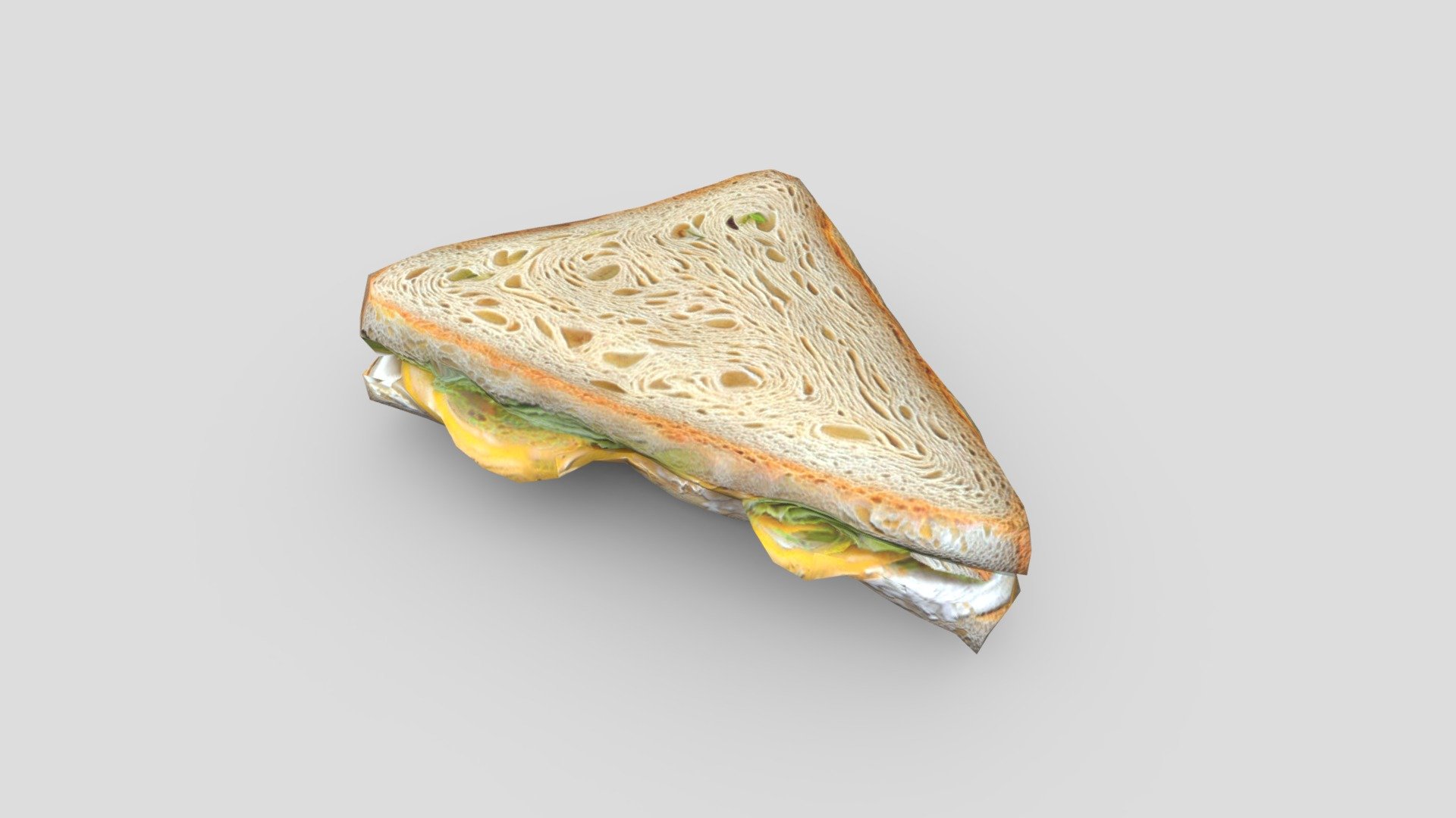 Slice of a Sandwich - Buy Royalty Free 3D model by plaggy [dae4912 ...