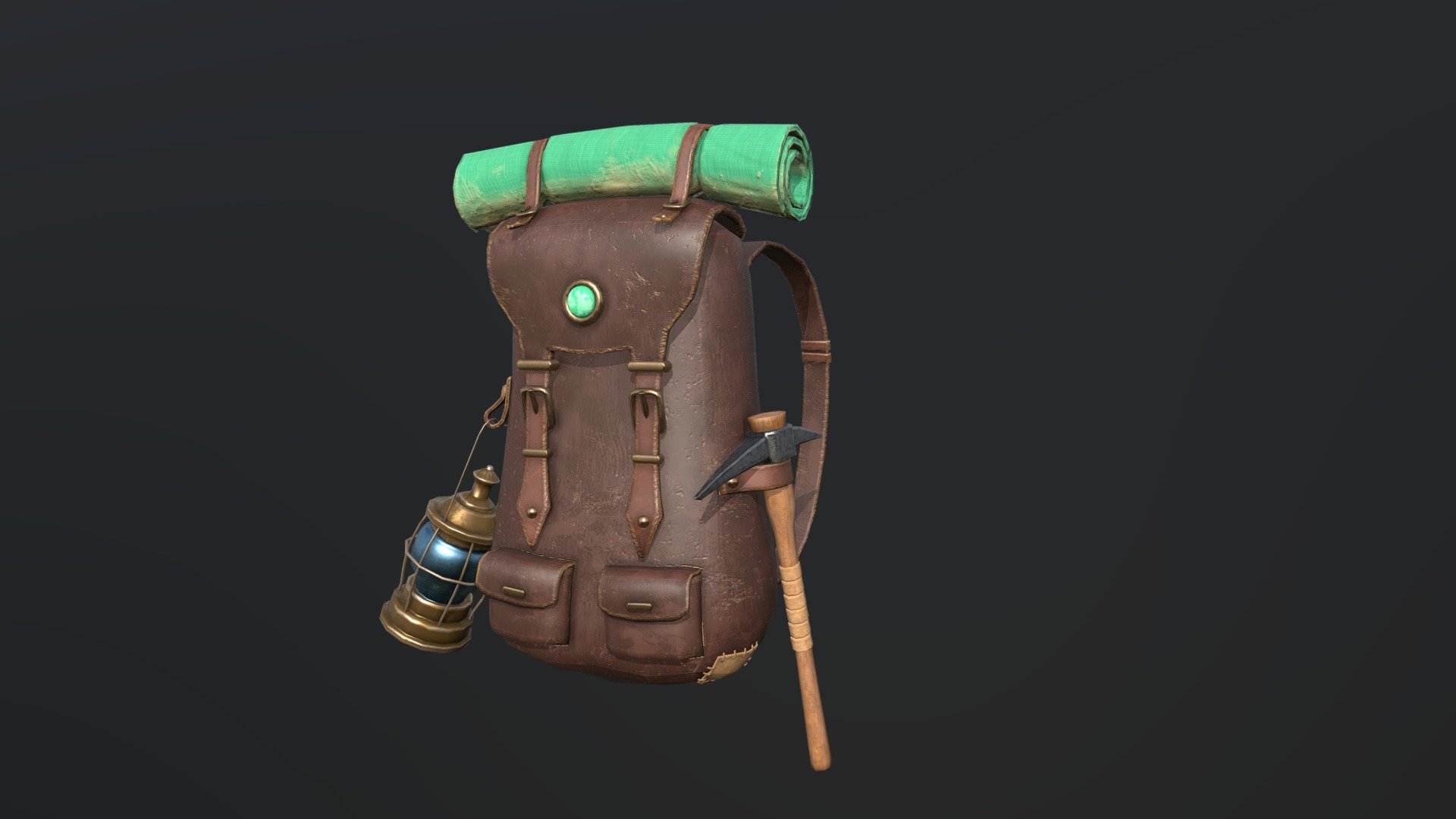 Backpack - 3D model by Growell [dae4aaa] - Sketchfab