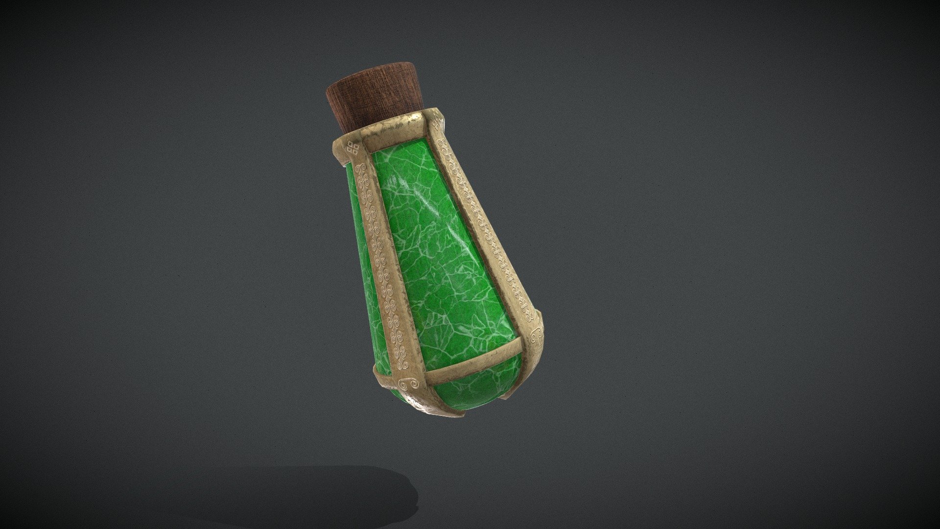 potion_green_low - 3D model by neveshkinvolodymyr [dae60b1] - Sketchfab