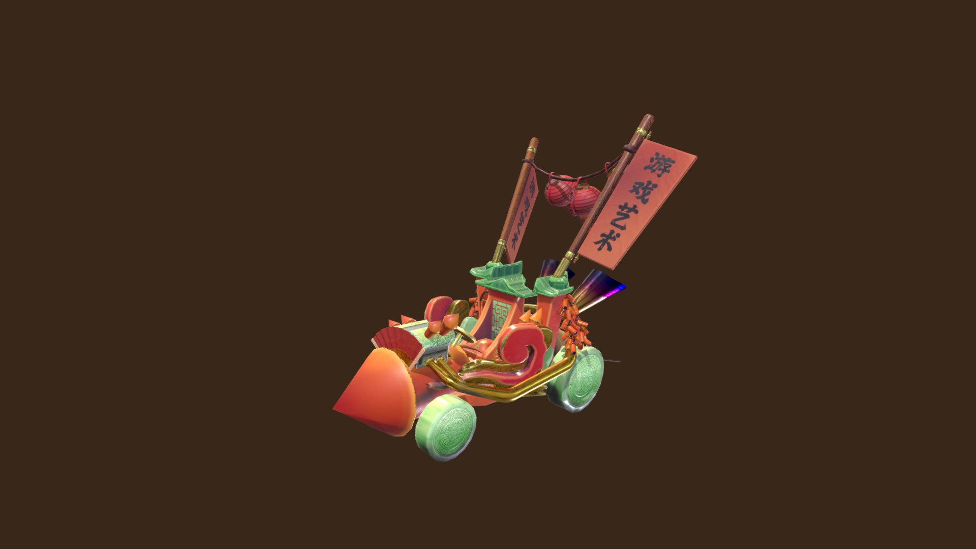 DAE MoustacheKart Berens Colin - 3D model by ColinBerens [dae9492 ...