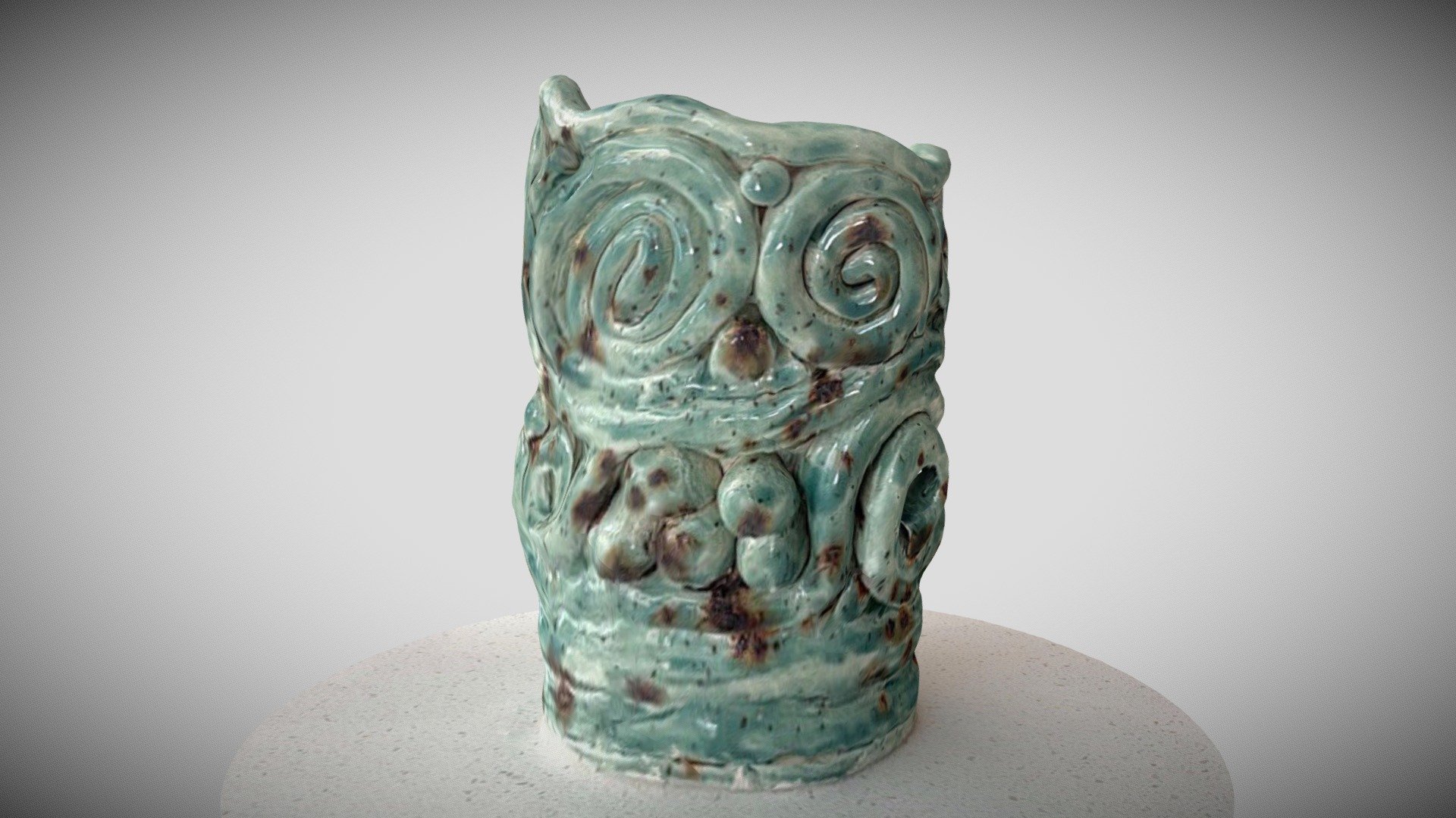 Ceramic Coil Vase - 3D model by arrowrah [daeb7d8] - Sketchfab