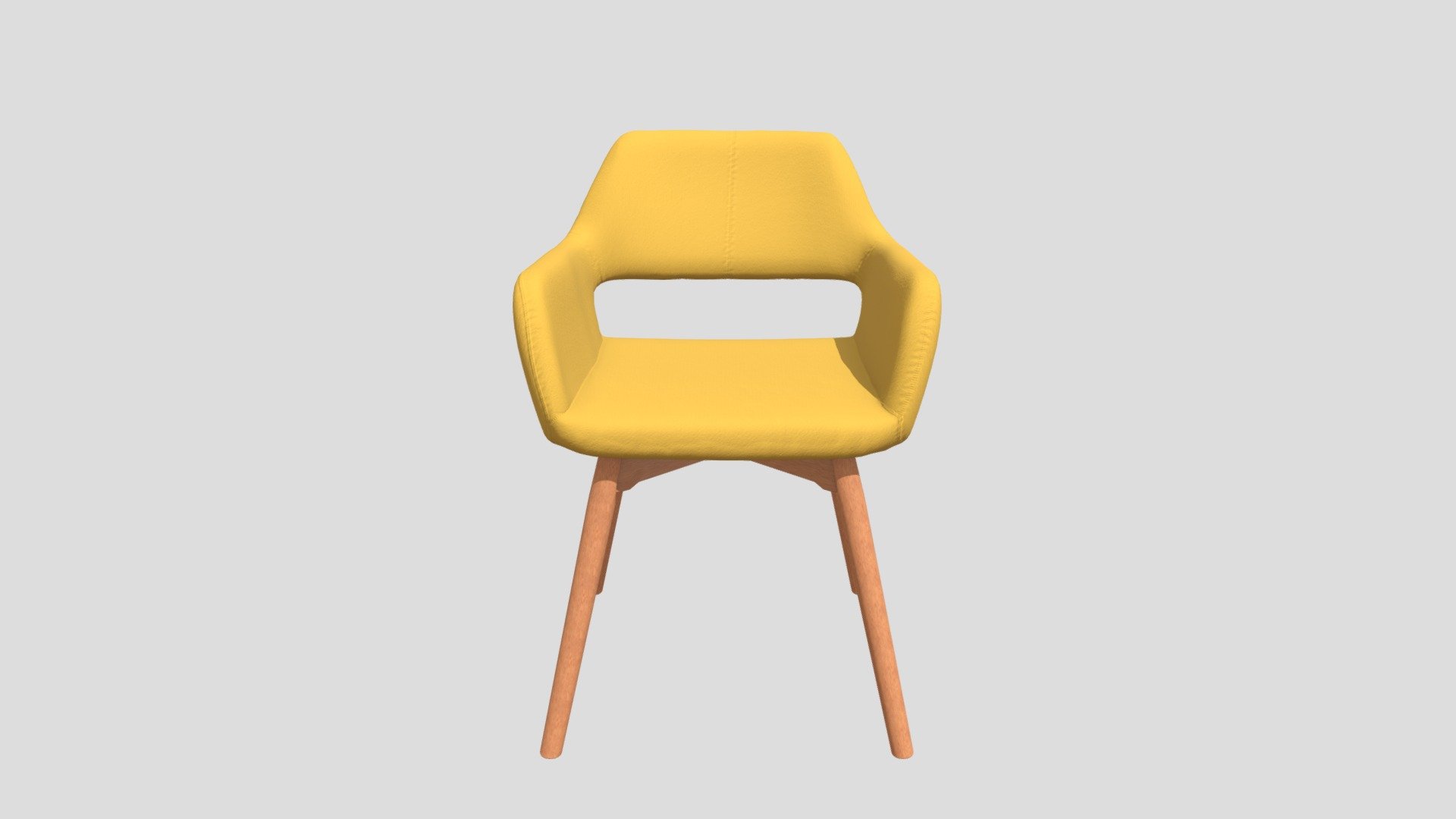 realistic cusion chair 3d model - Download Free 3D model by barath_rbk ...