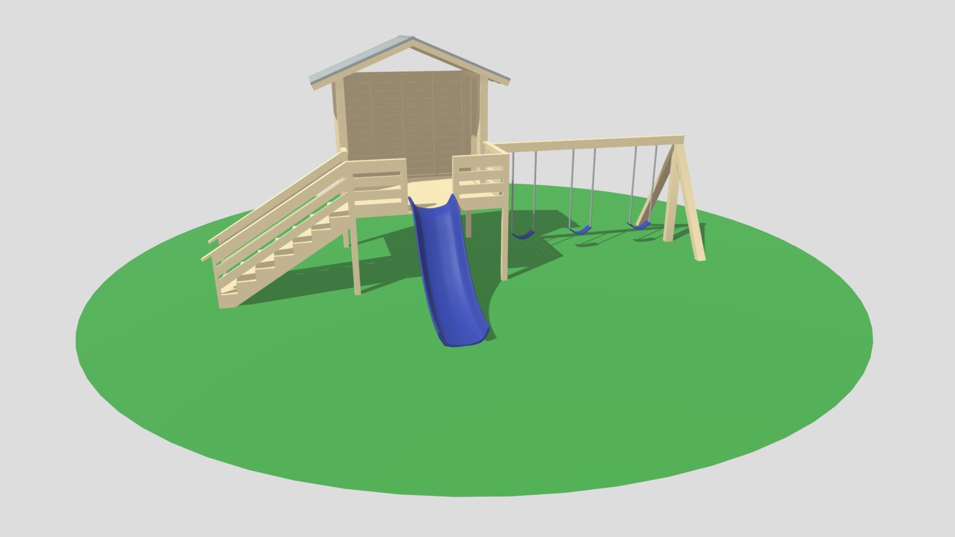Deluxe Cabin Clubhouse - 3D model by morrisdesignworks [daed367 ...
