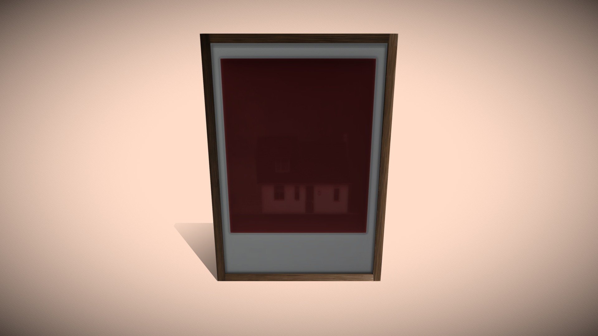Painting Red House - Download Free 3D model by Anom Purple Modelling ...